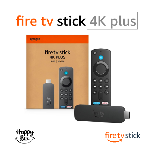 Fire TV Stick 4K Plus | Streaming con control remoto 4K - Happy Box Ecuador